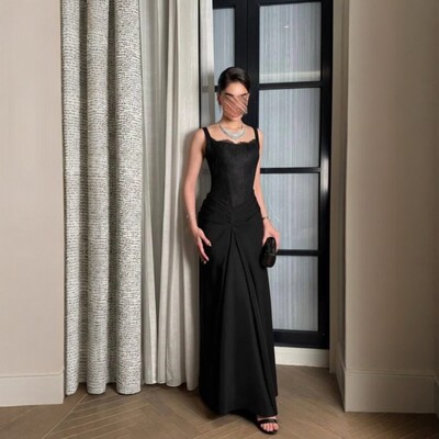 2026 Burgundy Lace Evening Dress Temperament Banquet Dress