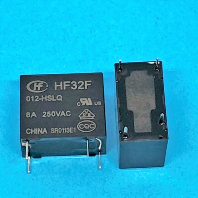 宏发继电器HF32F-012-HSLQ 12V8A250VAC 1常开继电器