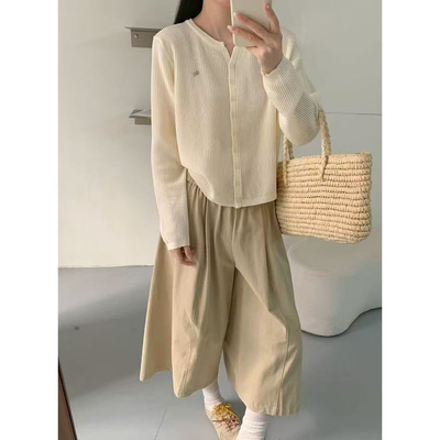 【思文Kiki】高品质细羊毛开衫 F16-6167