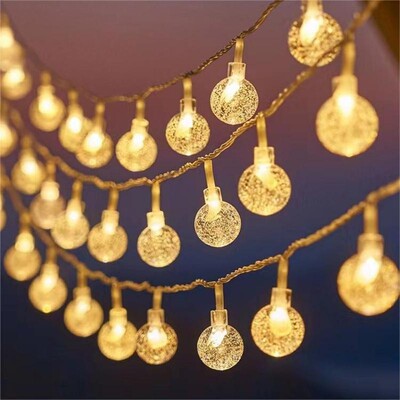 LED small colorful light string, stall, star light, camping