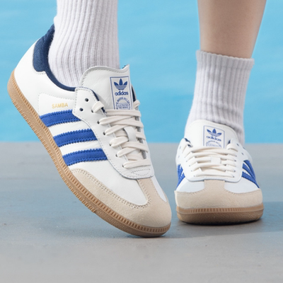 Adidas阿迪达斯三叶草正品春秋男女同款拼接百搭缓震板鞋JH5632