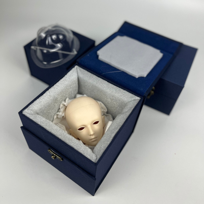 送妆盒棉布娃头放置盒满包邮