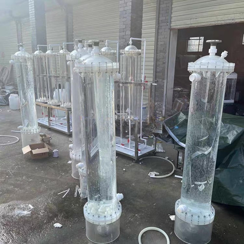 亚克力离子交换柱层析柱混床 AAO UASB MBR HIC水处理反应器定制_虎窝淘