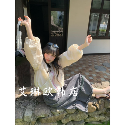 H.ONE正版6866夏款防晒衣短外套