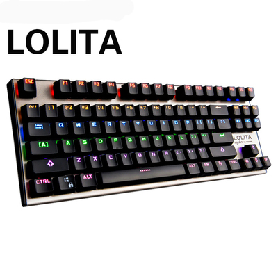 升派 Noppoo Lolita Spyder 87键机械键盘保护膜防水防尘套贴罩