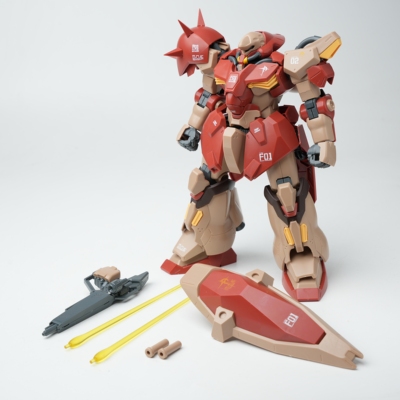 华夏模型梅萨F-01型HG1/144 闪光的哈萨维机动战士拼装模型带水贴
