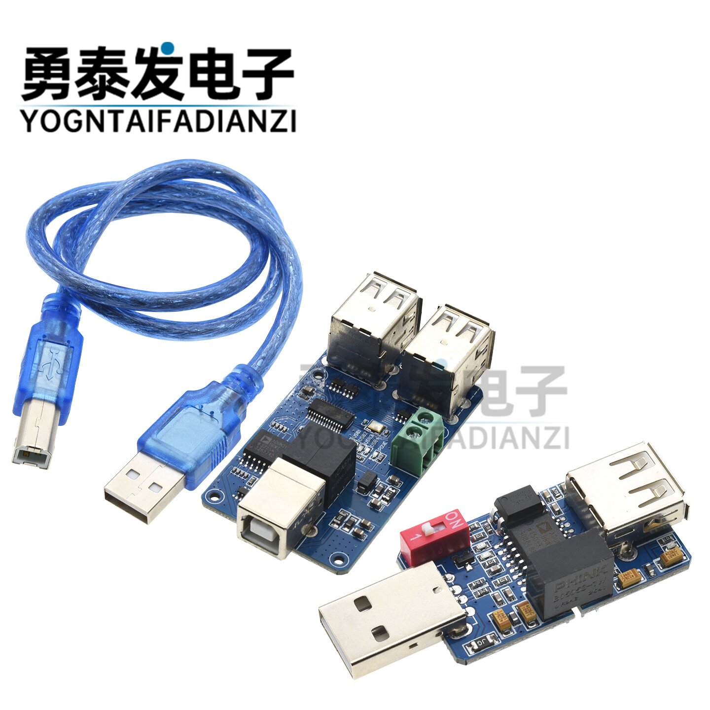 USB隔离器 USB to USB USB隔离模块 耦合保护板 ADUM3160