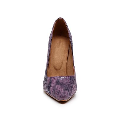 Gaga2024新款中跟尖头拉丁舞鞋