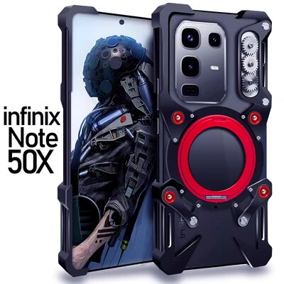 适用infinix传音Note50Pro手机壳Note50X金属Note40S边框GT20Pro三防GT10Pro防摔HOT50个性Note30VIP潮Zero30