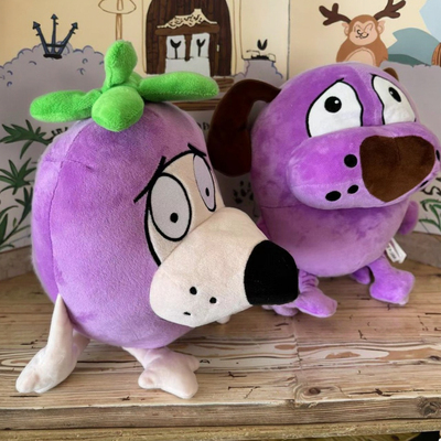 勇气狗陪伴安抚礼物PP棉毛绒玩具