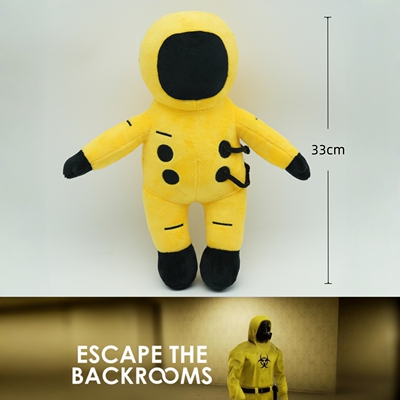 跨境Escape The Backrooms逃离后室毛绒玩具夜光笑魇玩偶流浪者