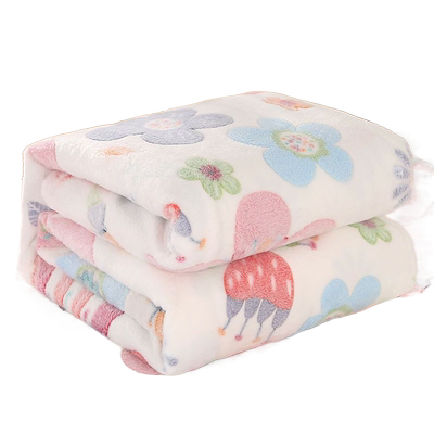 牛奶绒毛毯办公室午睡小毯子