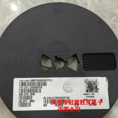 原装LMBT3906DW1T1G A2 SOT-363 -40V/-200mA贴片三极管10只2元