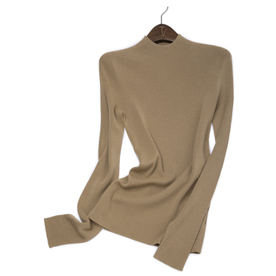 LEMAER乐玛尔 法国客户定制100%WOOL超细美丽诺羊毛舒适打底套衫