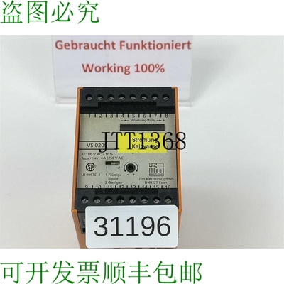 原装供应Ifm VS 0200 Interruttore Flusso VS0200