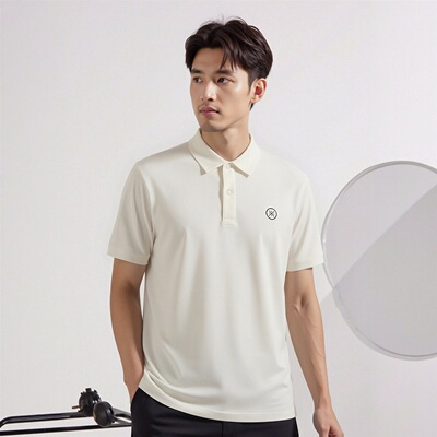 李宁短袖POLO速干冰感