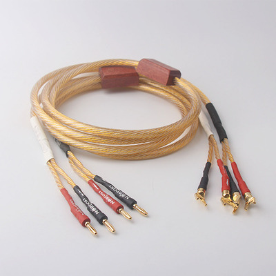 奥丁纯银发烧级喇叭线HIFI连接线