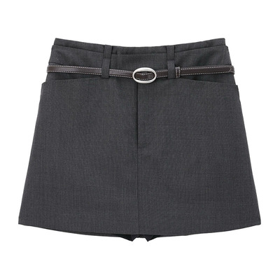 【现货】AVVENN设计师品牌26早春新品休闲风针/梭织短裙