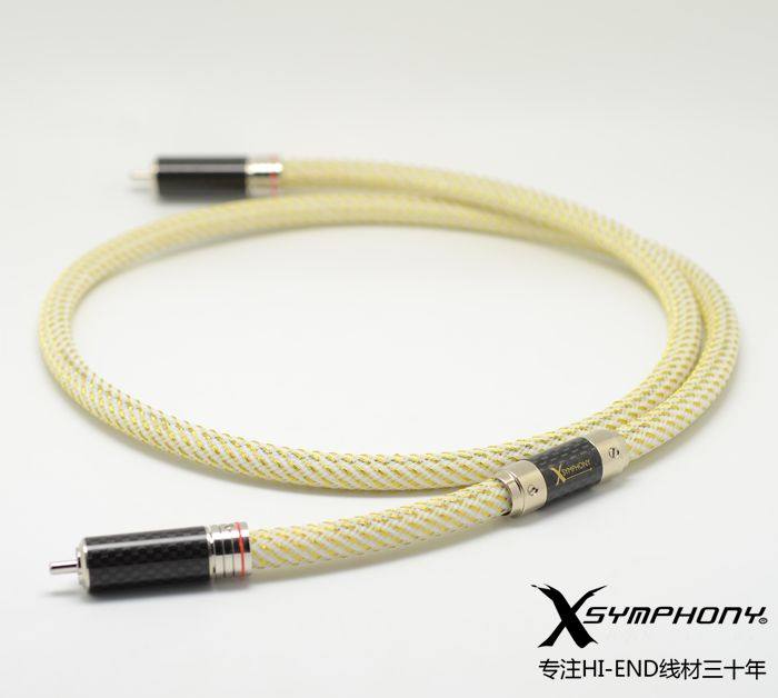 法国 XSYMPHONY（X交响乐）纯银 发烧级 RCA BNC AES 数码同轴线