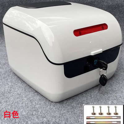 电动车后备箱适用于小牛爱玛雅迪台铃绿源电瓶车后尾箱方形储物箱