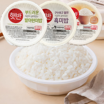 韩国希杰白米210g速食韩文版