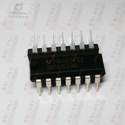 SN74HC20N DIP14 全新原装