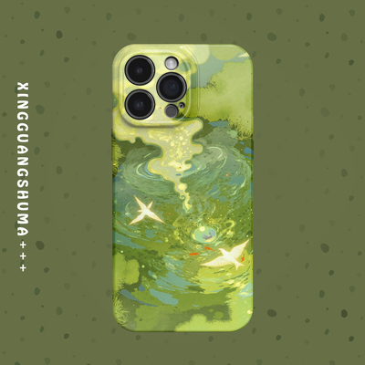 空镜浮光 适用iPhone17/16promax手机壳华为p70/p80pro小米17/15pro新款opporeon14软一加ACE3V荣耀X60苹果15