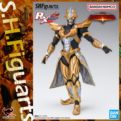 可动人偶金色现货shf万代bandai