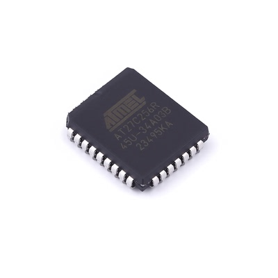 原装正品 AT27C256R-45JU PLCC-32 ROM非易失性存储器