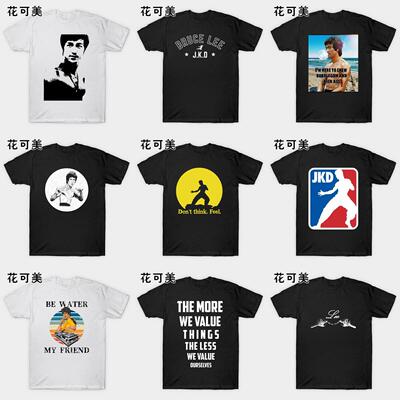 致敬李小龙BruceLee休闲T恤