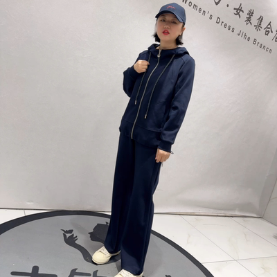 芮娜依莲春季新款大码两件套套装