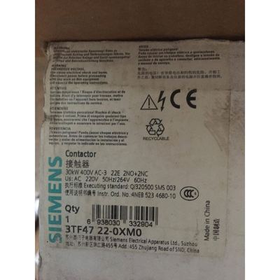 3TF4722-0XM0接触器AC220V*110V3TF46223TF48223TF4922