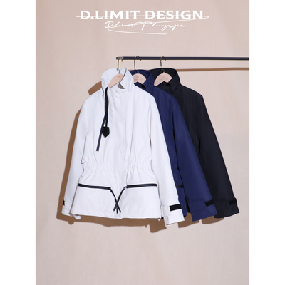 立领廓形可抽绳收腰羽绒冲锋衣DLDC2030