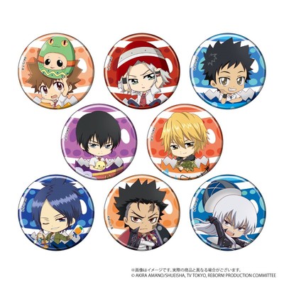 【Hpoi定金】A3 家庭教师 HITMAN REBORN! Q版 盲盒 徽章 周边