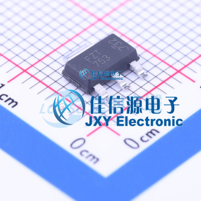 三极管(BJT)     FZT753TA  DIODES(美台)  SOT-223
