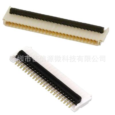 503480-3200 503480-3240 后锁 0.5mm间距 1mm高32位 上下接触的