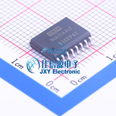 仪表放大器 INA114AU  TI()  SOP-16