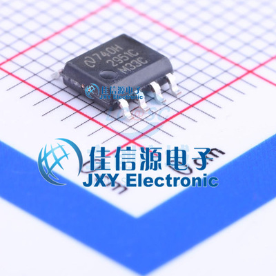 线性稳压器(LDO)  LP2951CM-3.3  TI()  SOIC-8 150mil