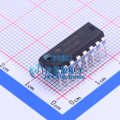 计数器/分频器     CD4520BE  TI()  DIP-16