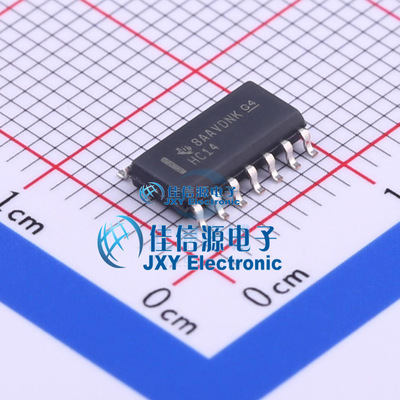反相器     SN74HC14D  TI()  SOIC-14