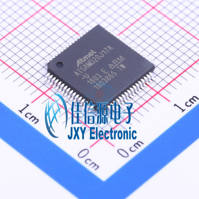 ATSAMD20J17A-AU MICROCHIP(美国微芯) TQFP-64_10x10x05P