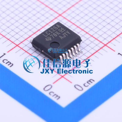 缓冲器/驱动器    SN74LVC125ADBR  TI(德州仪器)  SSOP-14