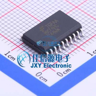 缓冲器/驱动器    MM74HC244WMX  onsemi(安森美)  SOIC-20