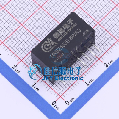 电源模块    URB2403S-6WR3  DEXU(德旭电子)  SIP-8