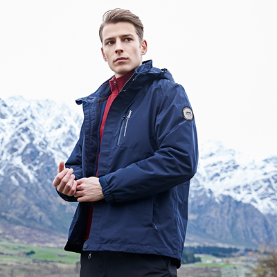 Jeep Xtreme Performance户外高端男士冲锋衣抓绒两件J042094090