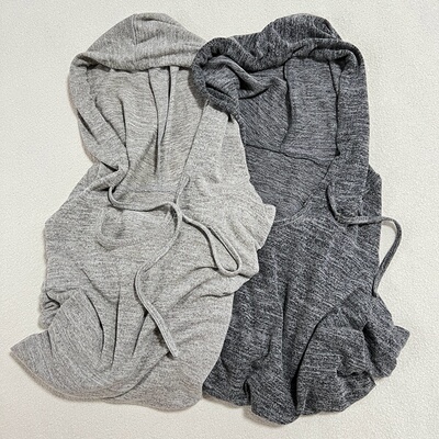 棉纤合成连帽外穿手感软糯