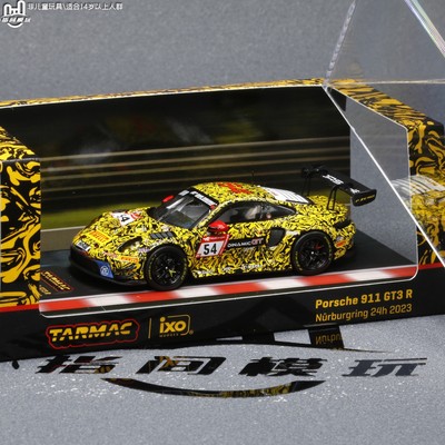 TW保时捷911GT3R合金1/64车模