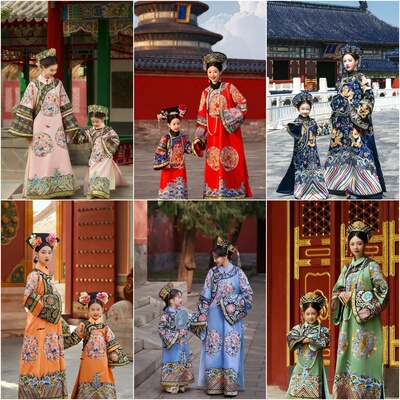 租清朝甄嬛古装满清皇后贵妃娘娘