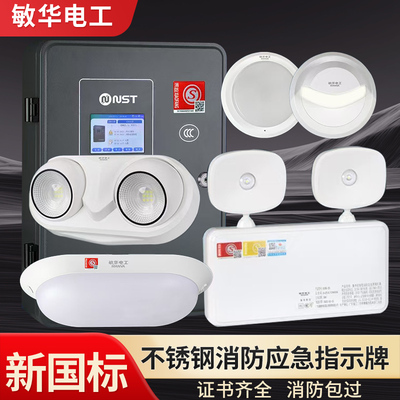 敏华A型应急照明集中电源智能消防疏散指示灯低压36v消防应急灯