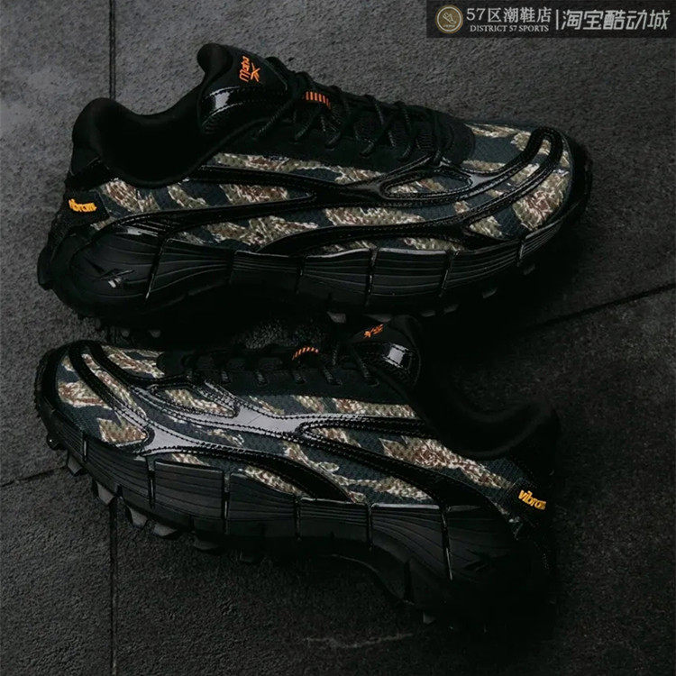 Maharishi x Reebok Zig Kinetica 2.5 联名 徒步越野跑鞋 H03467